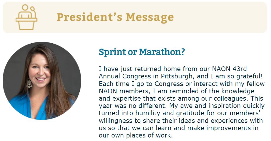 President's Message: May 2023