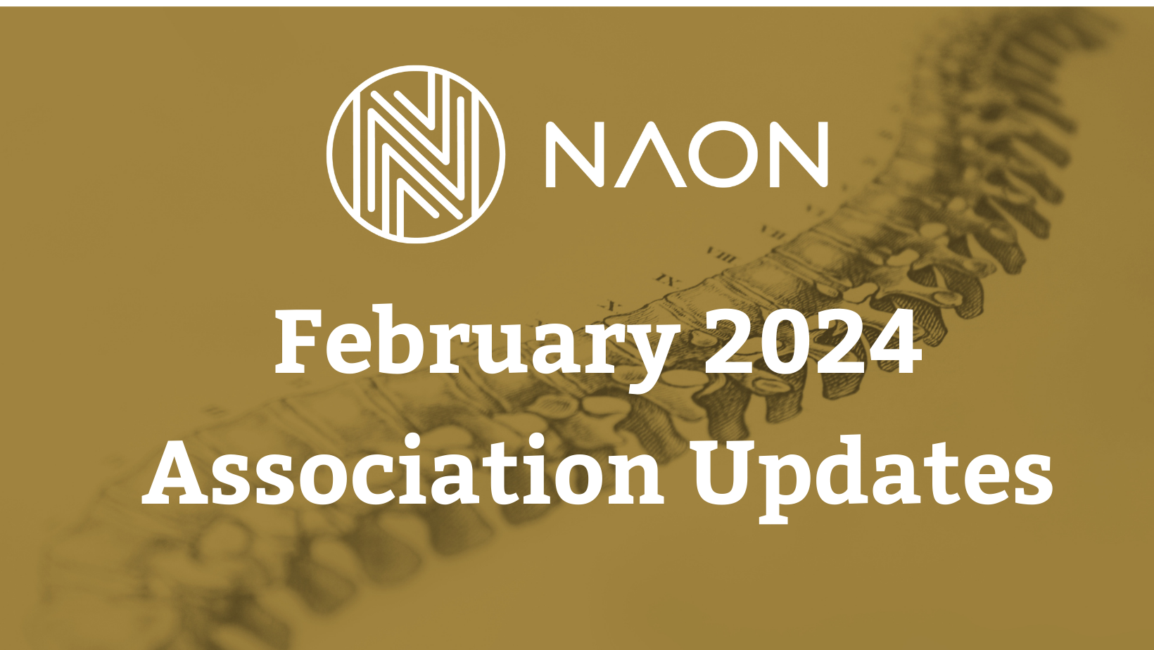February 2024: Association Updates