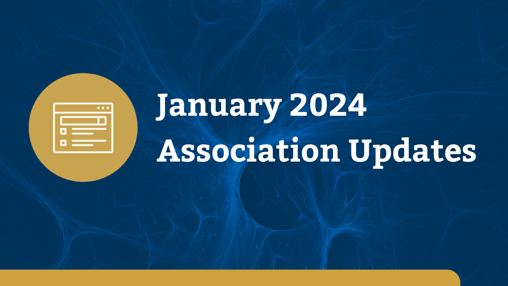 January 2024 Association News